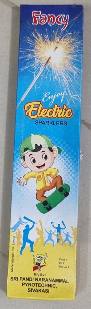 electric sparklers crackers